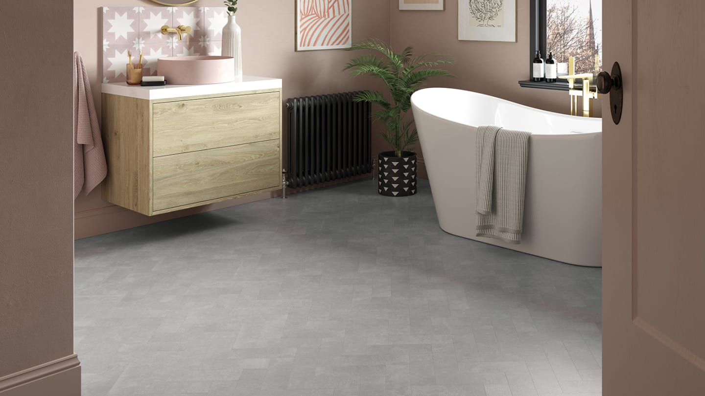 Luxury vinyl tile bathroom store